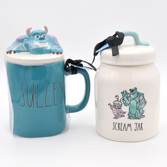 Rae Dunn | Kitchen | Rae Dunn Monsters Inc Sulley Mug And Scream Jar ...